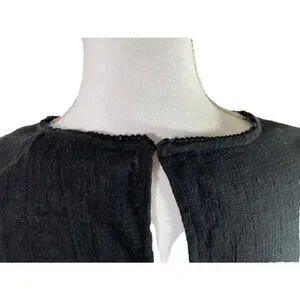 Zara | Dresses | Zara Embroidered Black Lace Inserts Ruffle Hem Mini ...
